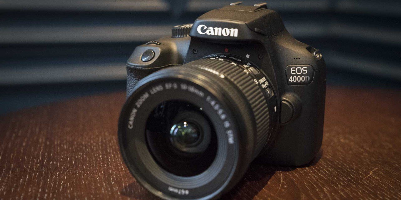 Canon EOS 4000D DSLR Camera with EF-S 18-55 mm Lens - The Click Store Kenya