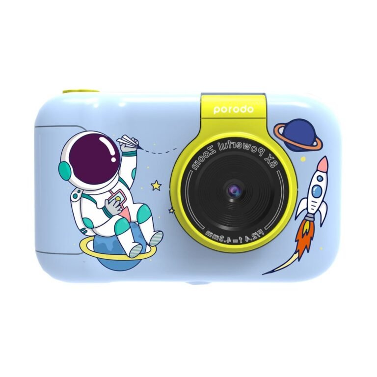 Porodo Lifestyle Kids Flip Digital Camera With Tripod Stand - The Click Store Kenya